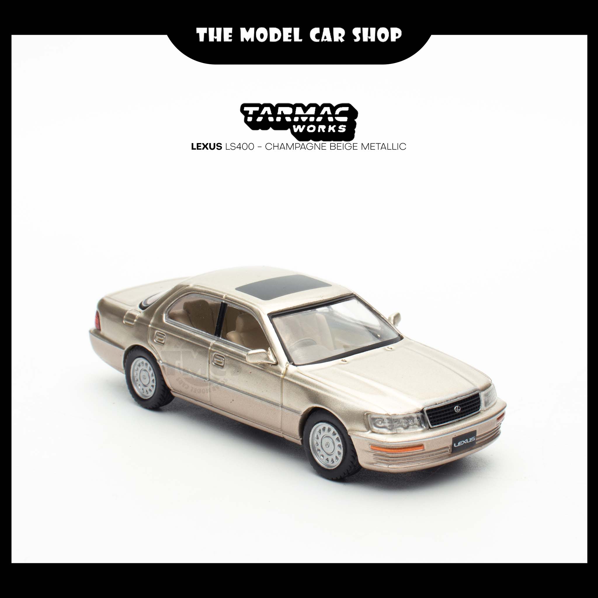 [Tarmac Works] Lexus LS400 - Champagne Beige Metallic | The Model Car Shop