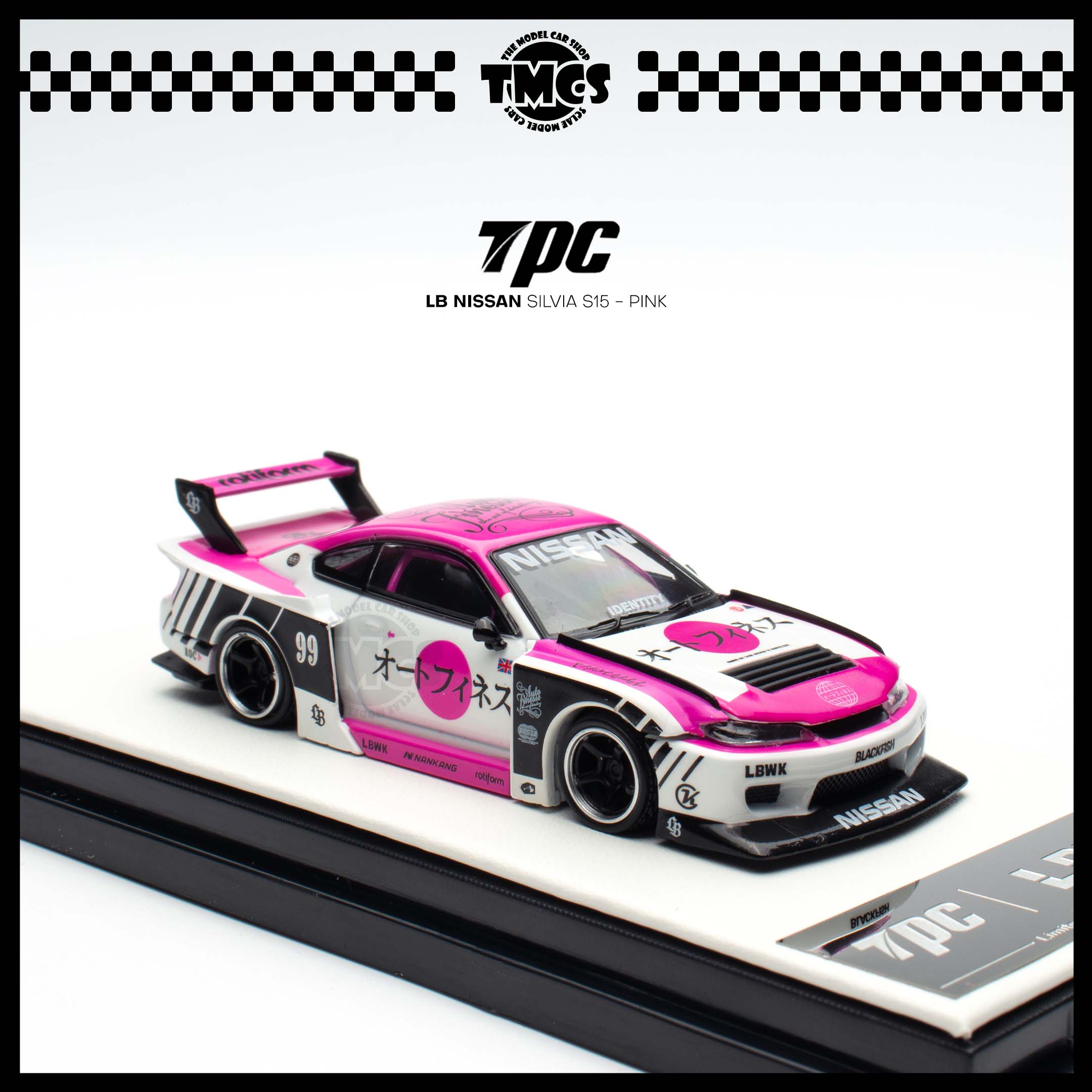 [TPC] 1:64 LB Nissan Silvia S15 - Pink | The Model Car Shop