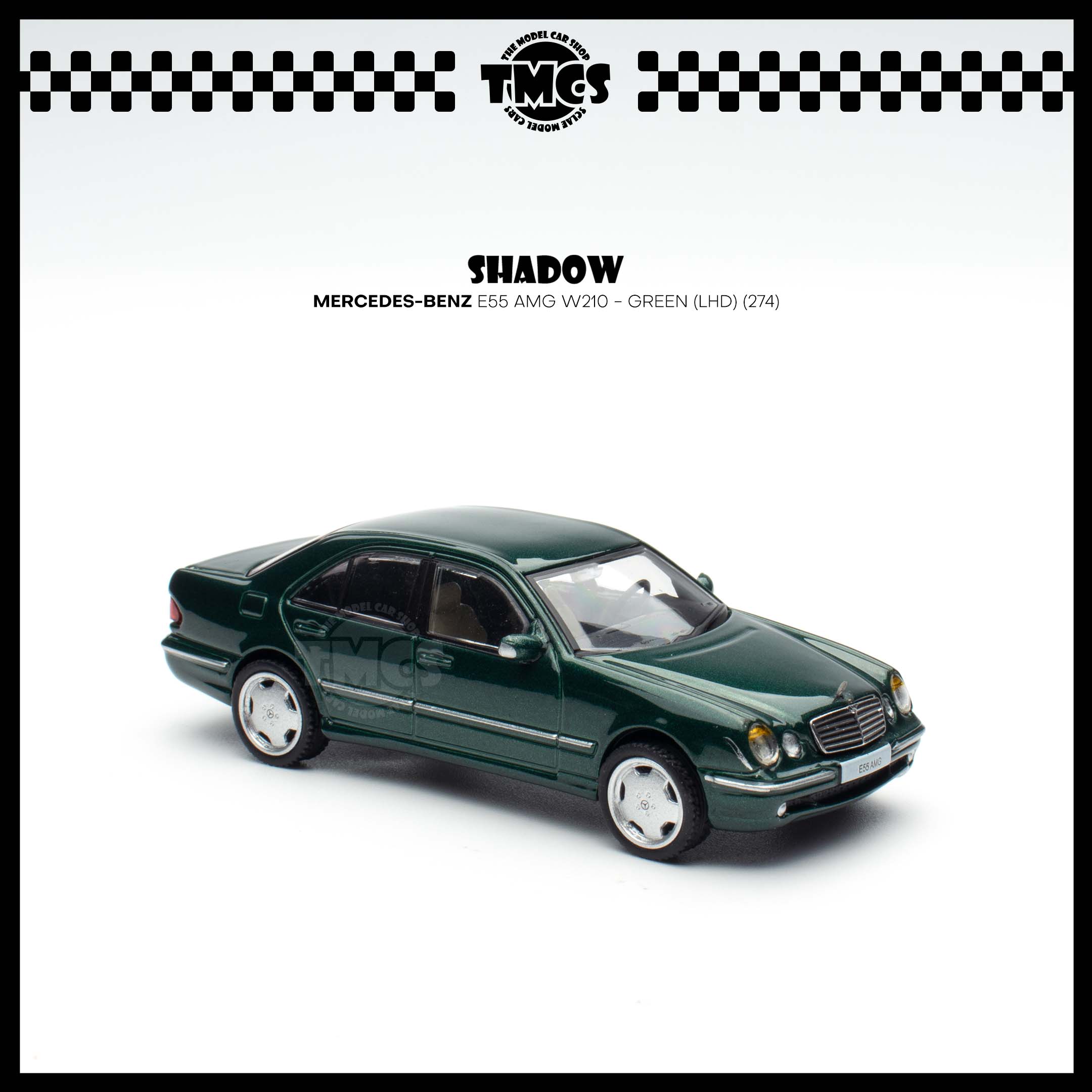 [Shadow] Mercedes-Benz E55 AMG W210 - Green (LHD) (274) | The Model Car ...