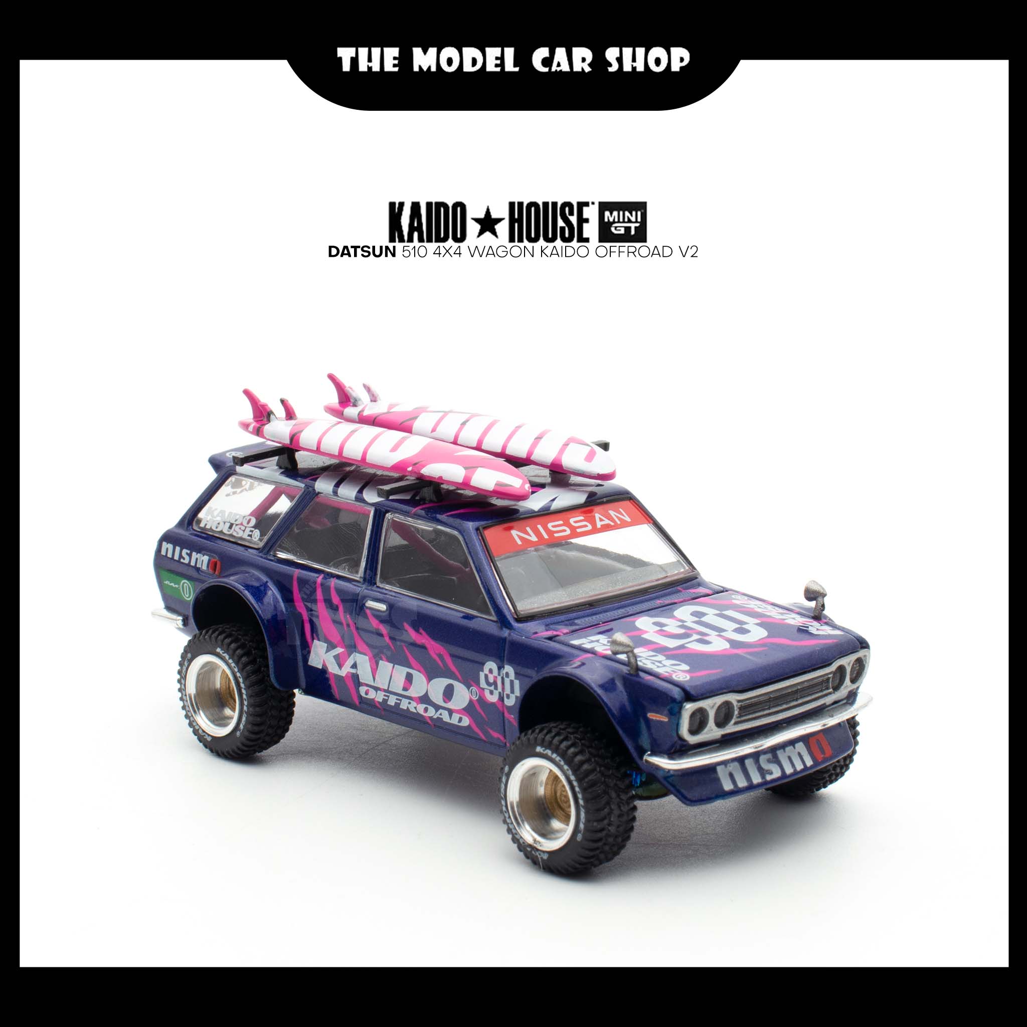 [Kaido House] Datsun 510 4x4 Wagon Kaido Offroad V2 | The Model Car Shop