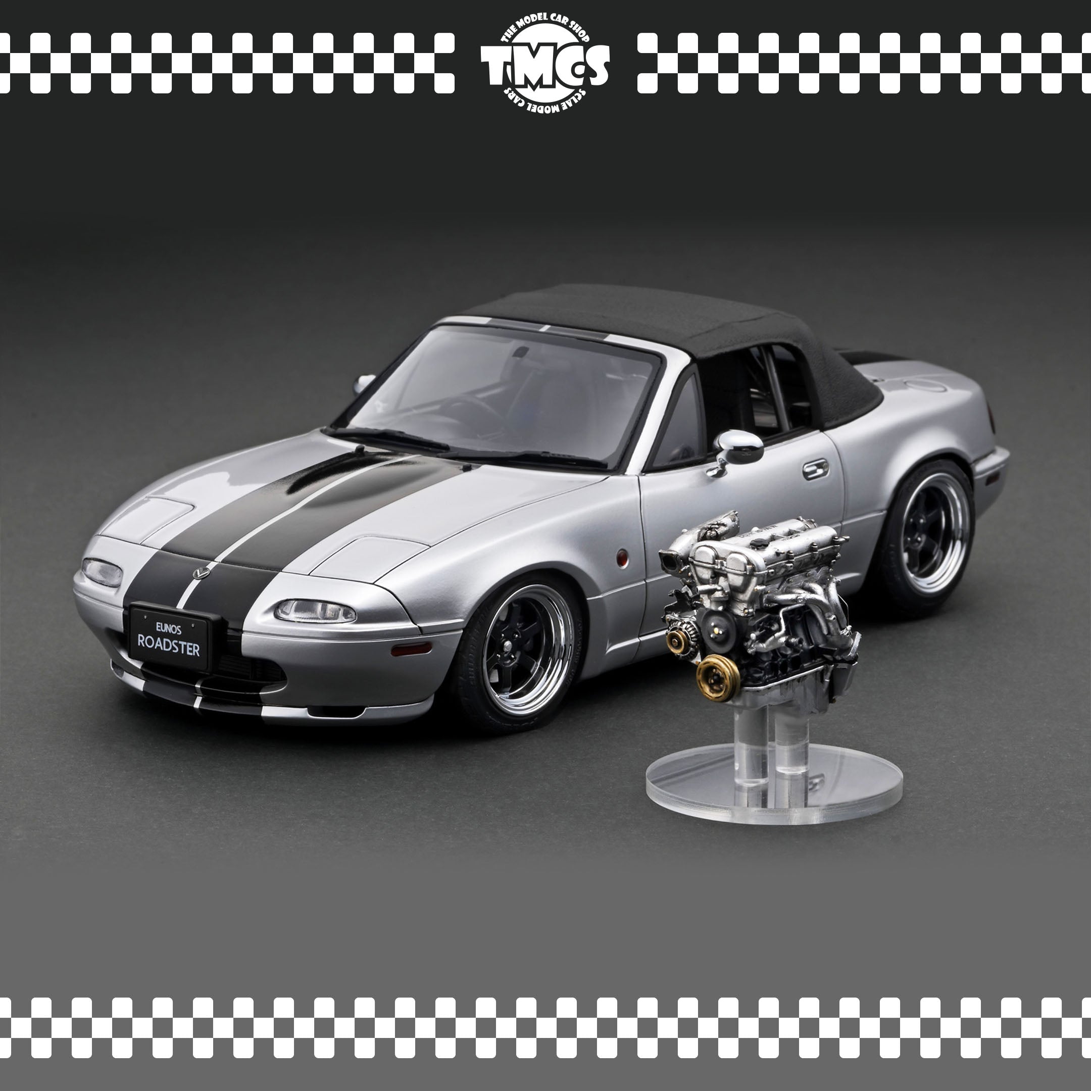 [Ignition Model] Eunos Roadster (NA) - Silver With B6-ZE Engine | The ...