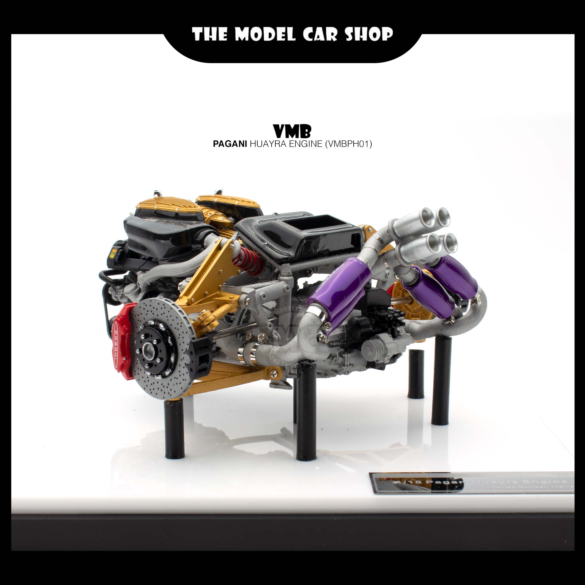 [VMB] Pagani Huayra Engine (VMBPH01) | The Model Car Shop