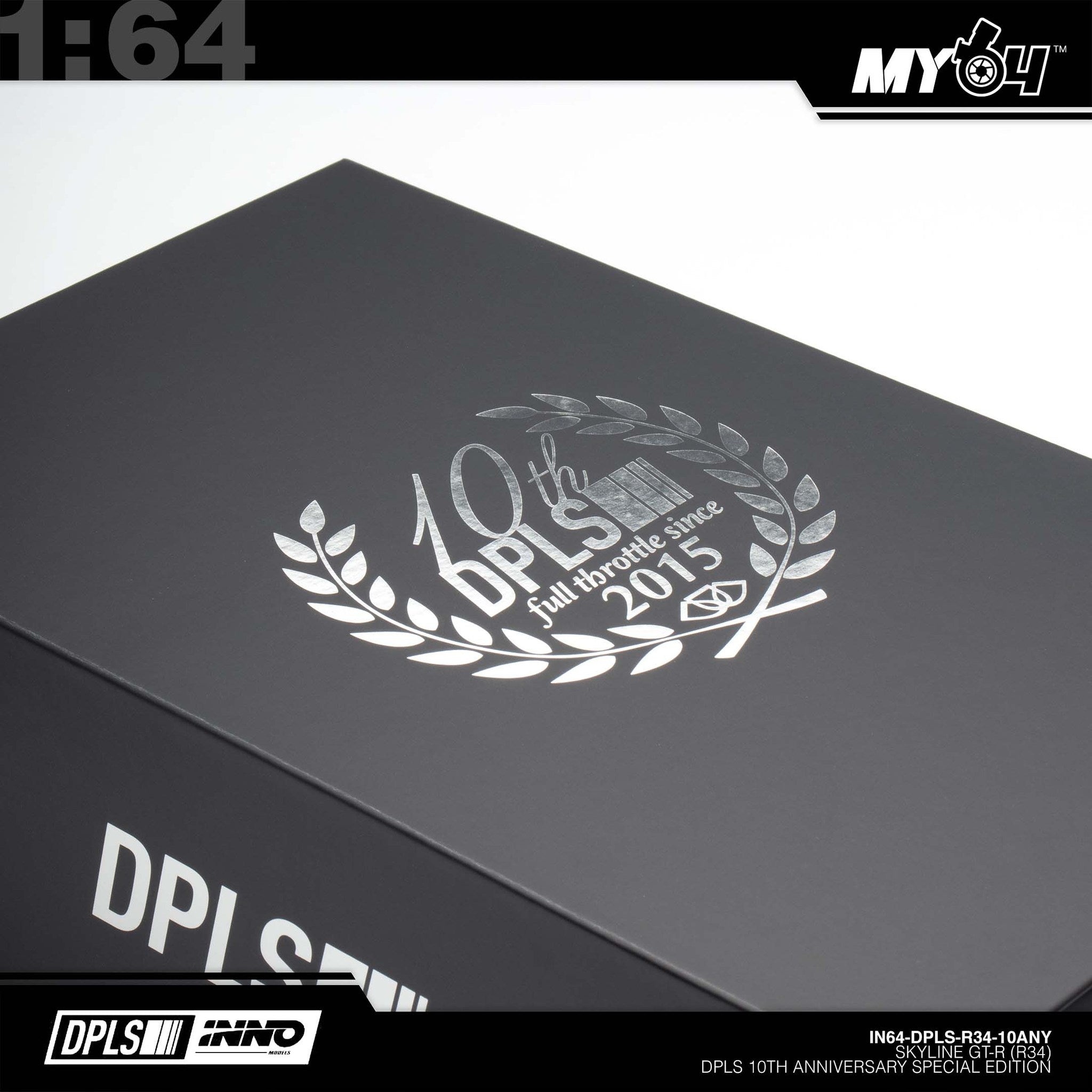 [INNO64] 1:64 INNO x DPLS 10TH ANNIVERSARY GT-R (R34) SET | The Model ...
