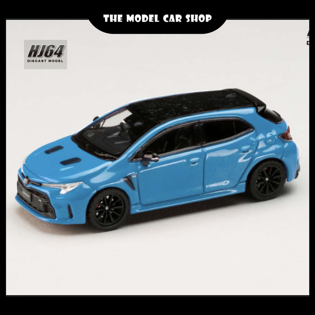 [Hobby Japan] Toyota GR Corolla RZ - Cyan Metallic | The Model Car Shop